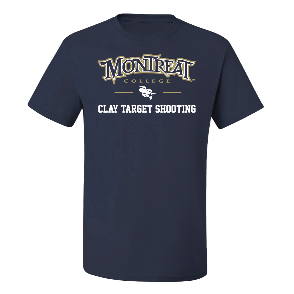 Clay Target Tee | Navy – Montreat College
